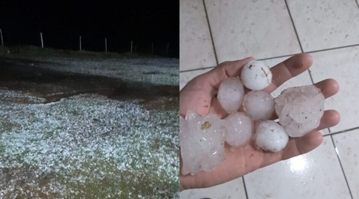 Granizo: Sobe para sete o número de cidades com decreto de emergência ...